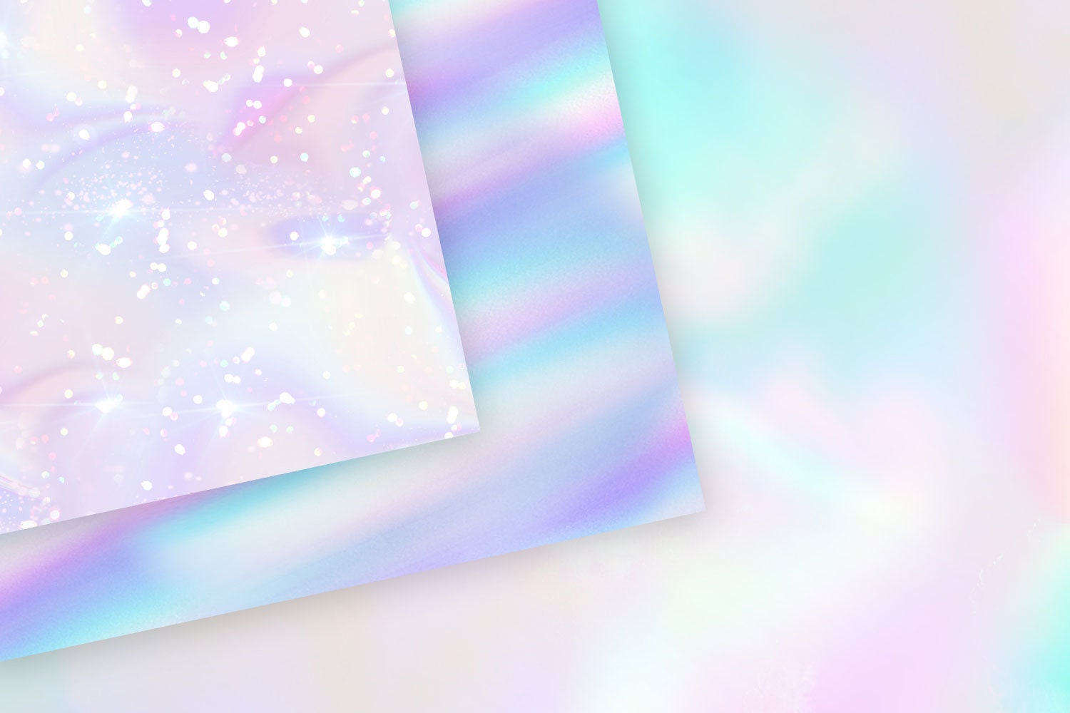 40 RAINBOW BOKEH TEXTURE Digital Holographic Paper Pastel - Etsy