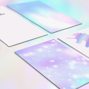 40 RAINBOW BOKEH TEXTURE, Digital Holographic Paper- Pastel Ombre ...