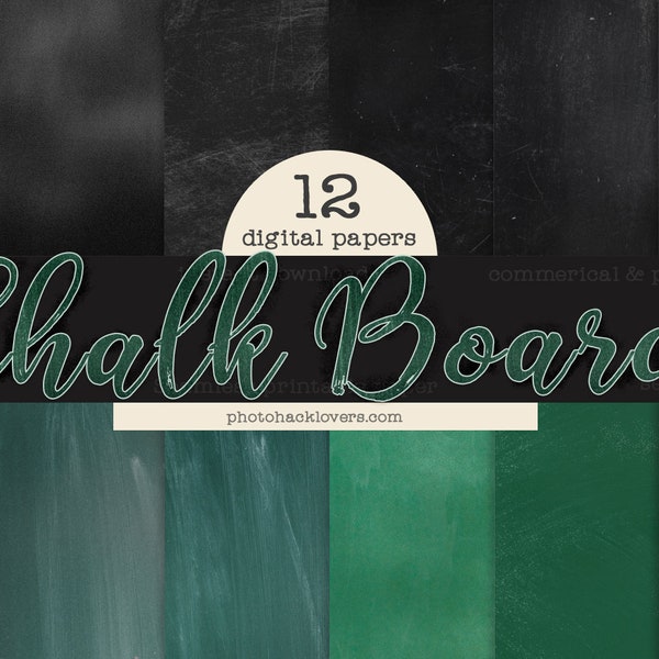 Chalkboard Pattern - Etsy