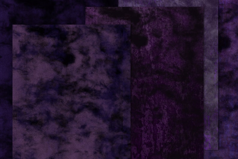 Purple Watercolor Digital Paper- Purple Watercolor Textures Watercolor ...