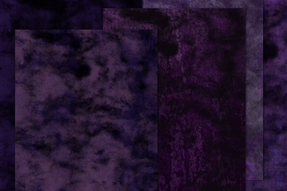 Purple Watercolor Digital Paper- Purple Watercolor Textures Watercolor ...
