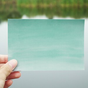 Mint Watercolor Ombre Digital Paper, Watercolor Pattern, Printable ...