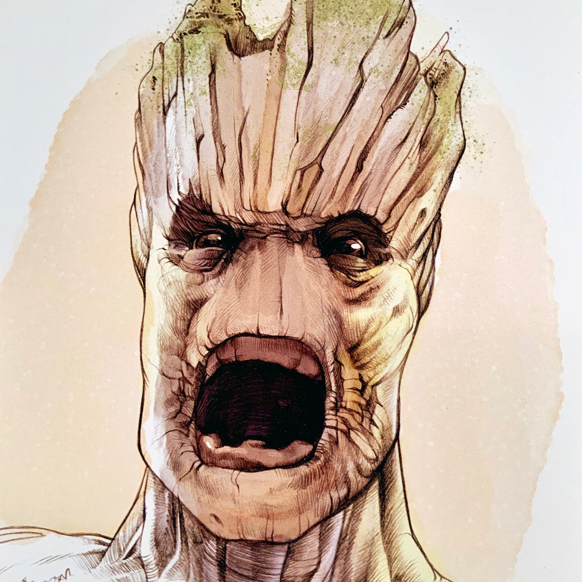 Groot 8 X 10 Print - Etsy