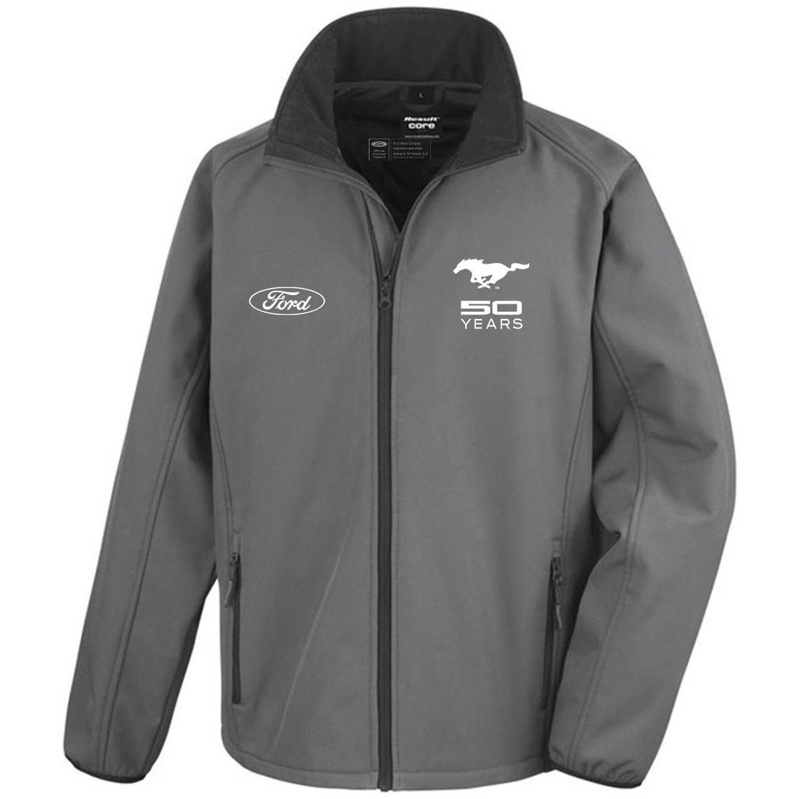 Ford Mustang 50 Years Jubilee Softshell Racing Jacket - Etsy