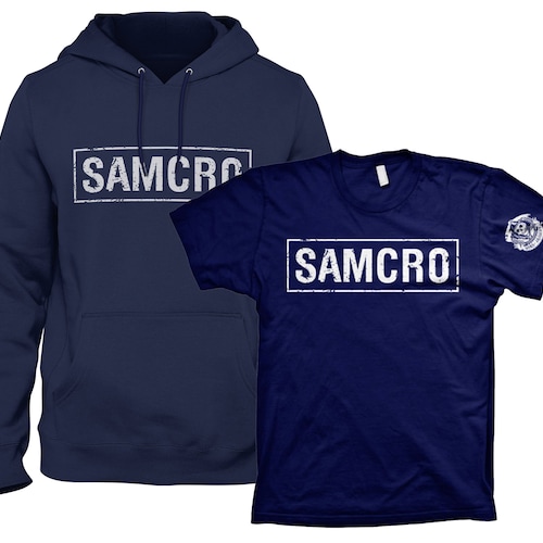 Official Sons of Anarchy Samcro Men's Navy T-shirt - Etsy