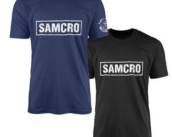 Official Sons of Anarchy Samcro Men's Navy T-shirt | Etsy