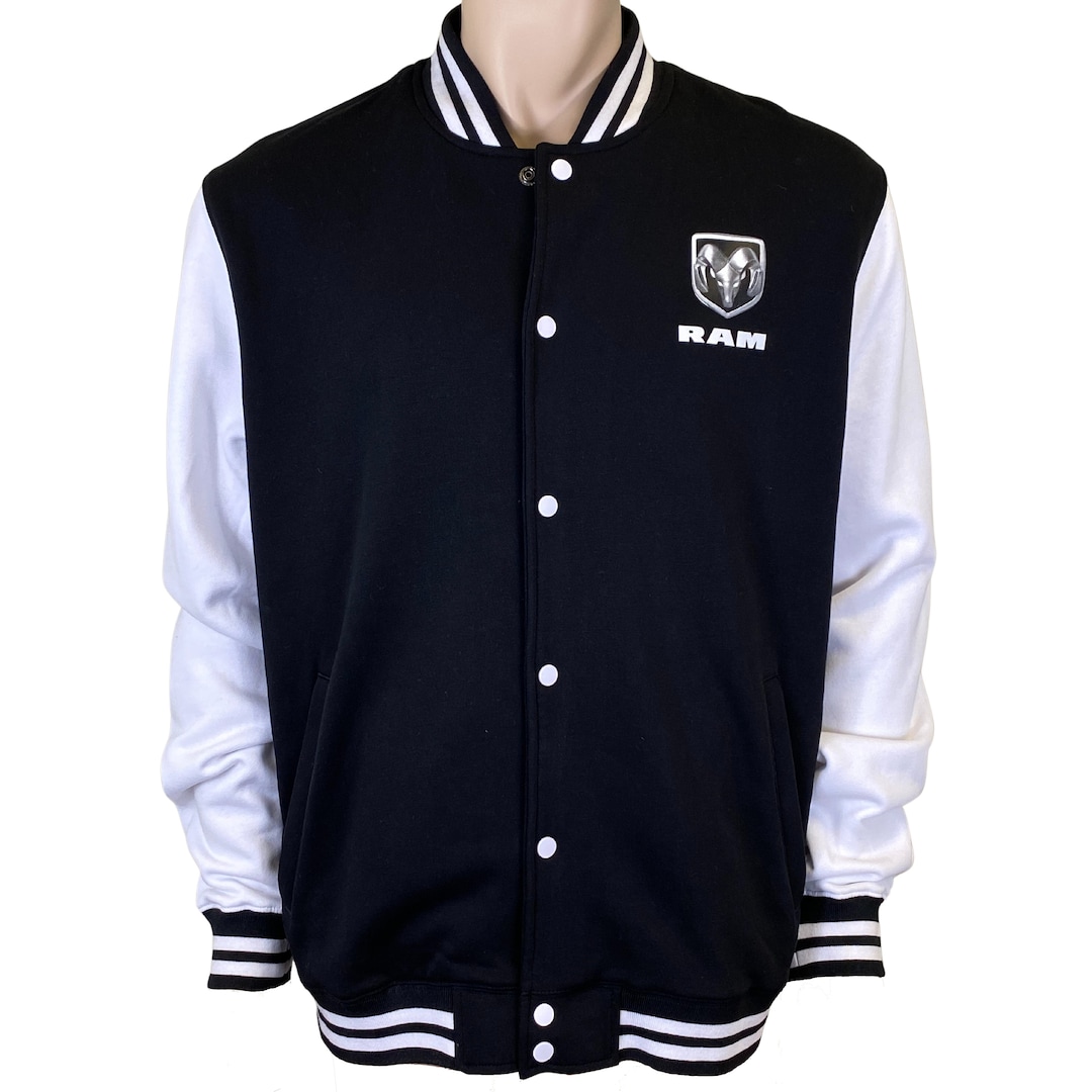 Dodge Ram Classic Logo Varsity Baseball Jacket - Etsy
