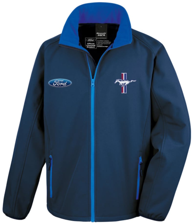 Ford Mustang 50 Years Softshell Racing Jacket - Etsy