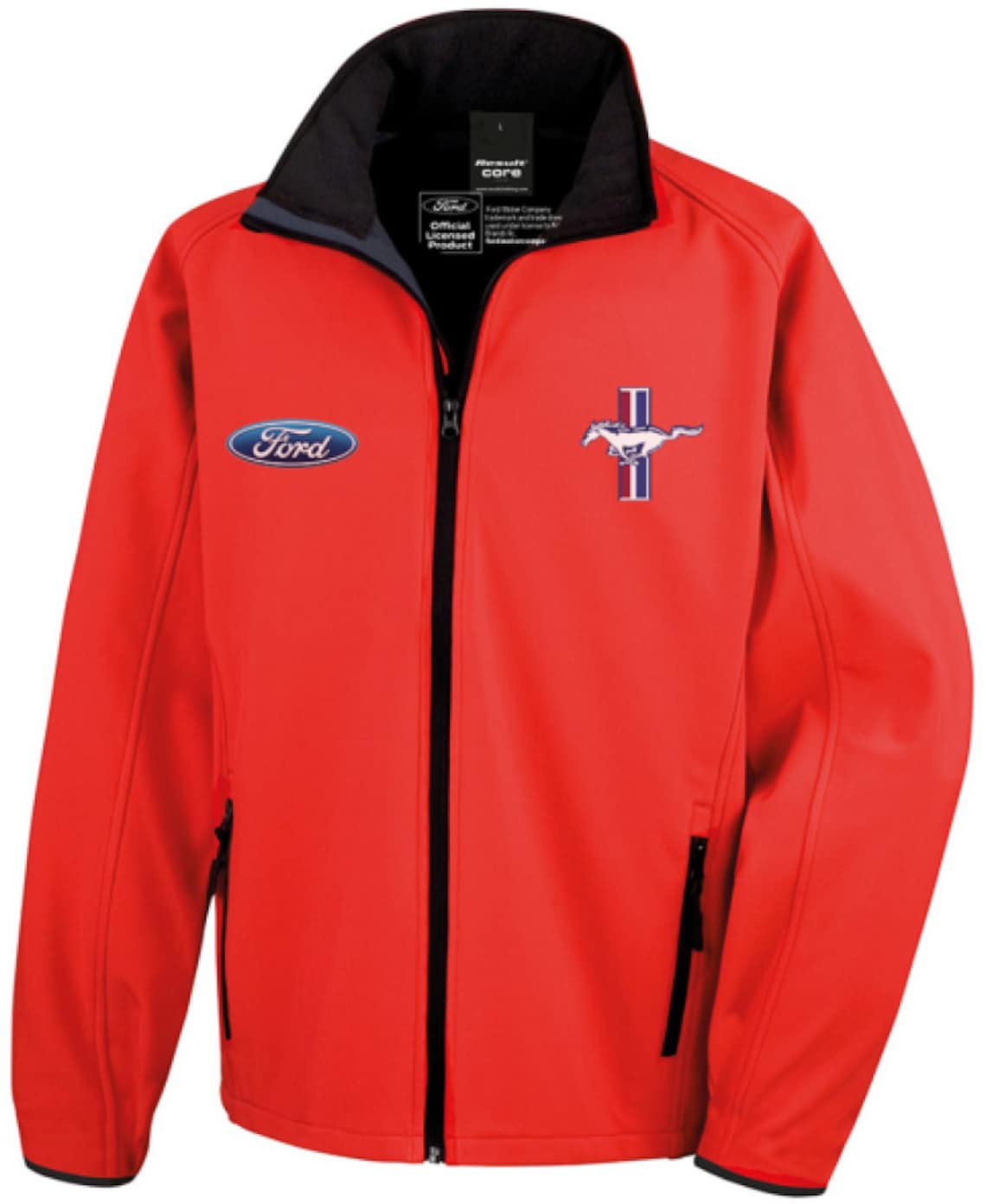 Ford Mustang 50 Years Softshell Racing Jacket - Etsy
