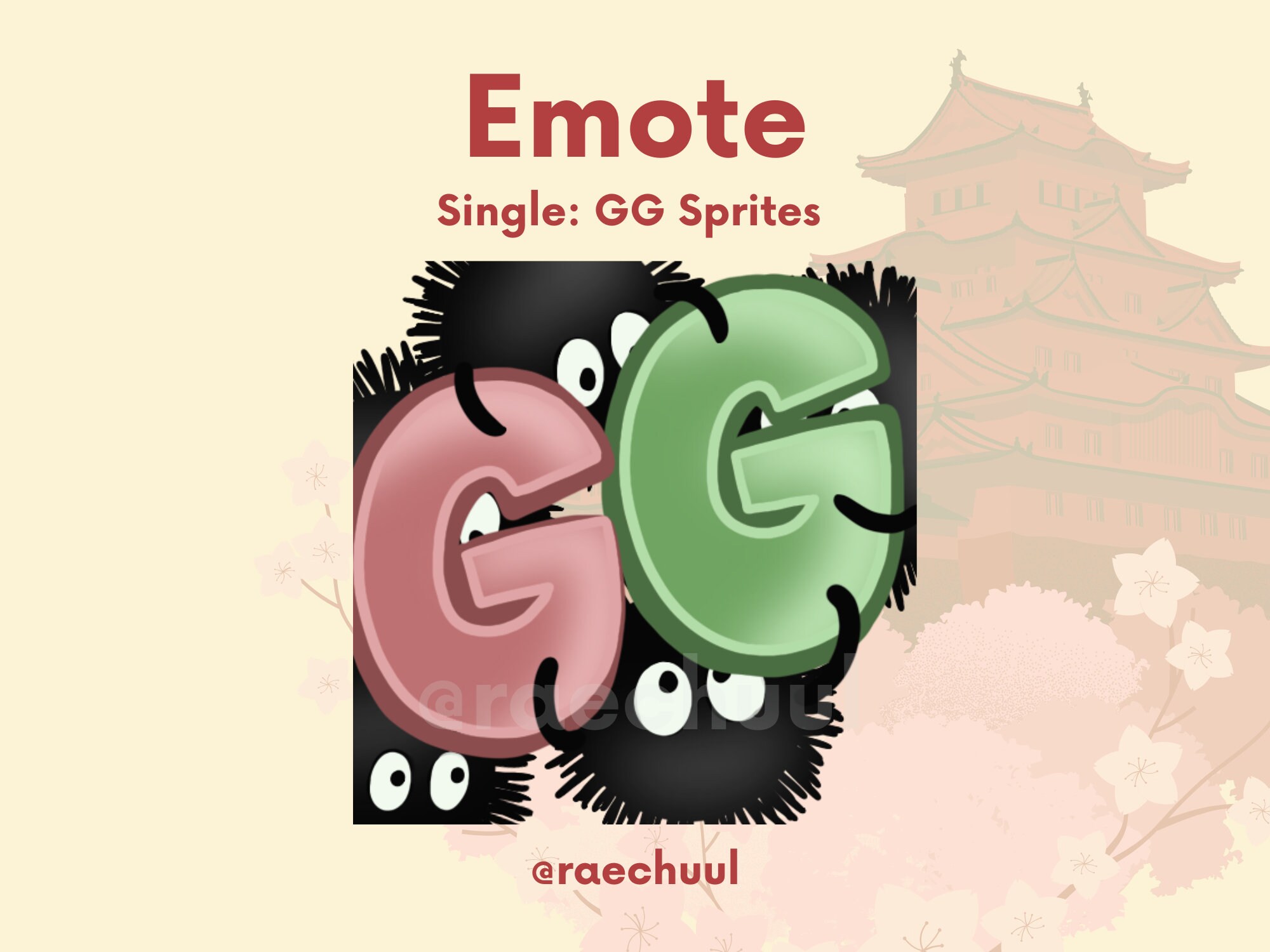 Emote Single: GG Sprites - Etsy