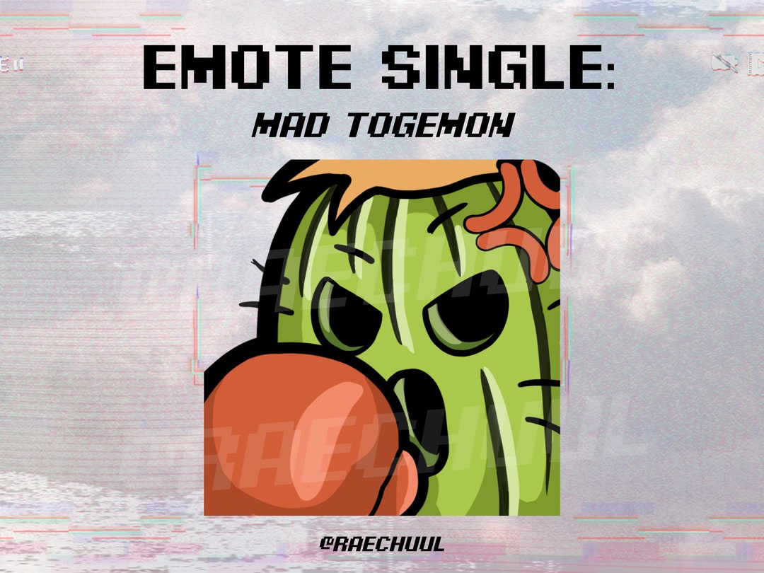 Emote Single: Mad Cactus Togemon - Etsy