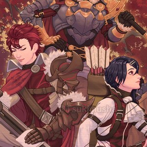 Bonds of Brodia Print & Metal Print - Etsy