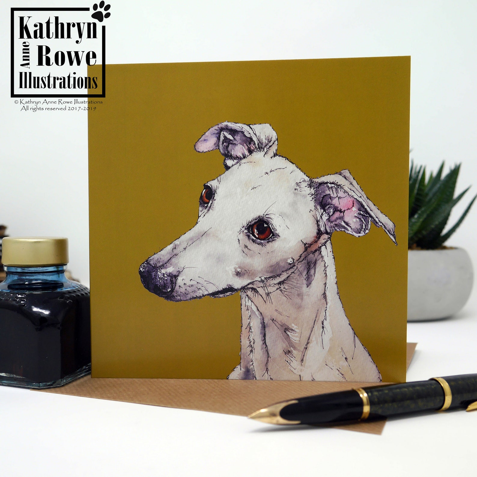 Whippet Greetings Card Whippet Gift Whippet Lover Whippet - Etsy UK