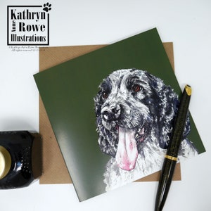 Cocker Spaniel Card, Cocker Spaniel, Cocker Spaniel Gift, Cocker ...