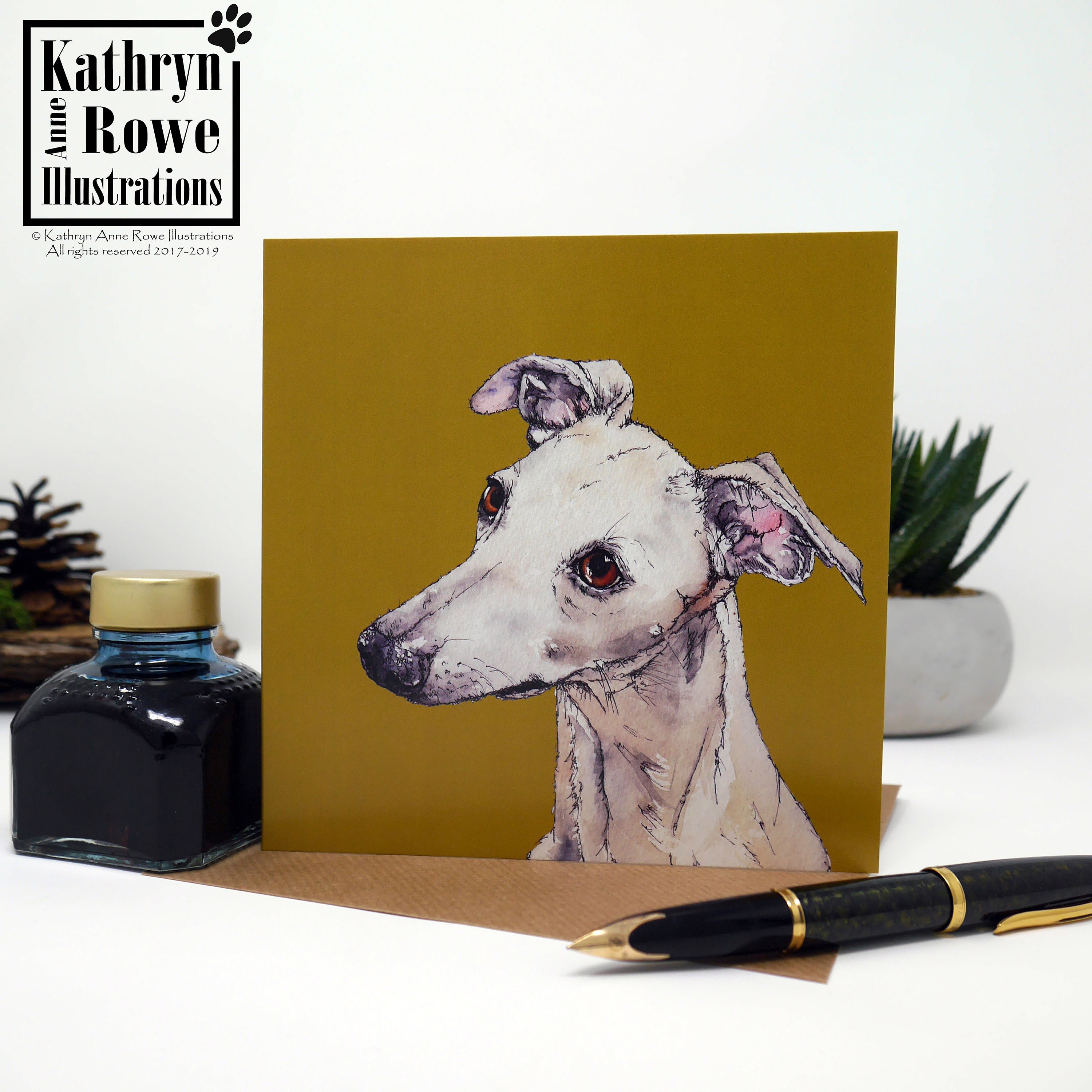 Whippet Greetings Card Whippet Gift Whippet Lover Whippet - Etsy UK