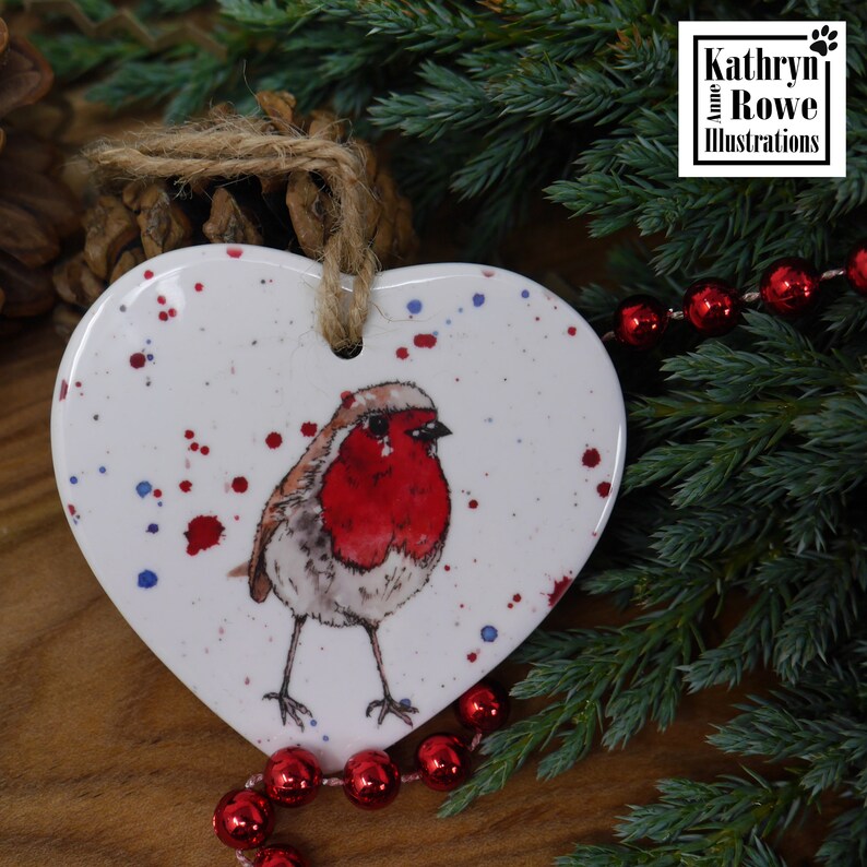 Robin Robins Garden Bird Thinking of You Letterbox Gift | Etsy