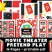 Movie Theater Pretend Play Printable Dramatic Play Preschool - Etsy