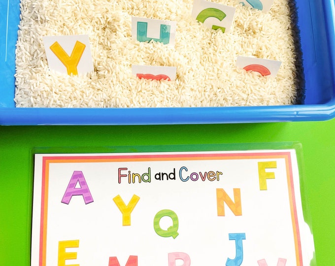 Toddler Alphabet Printable Letter Matching Game Uppercase Letters ...