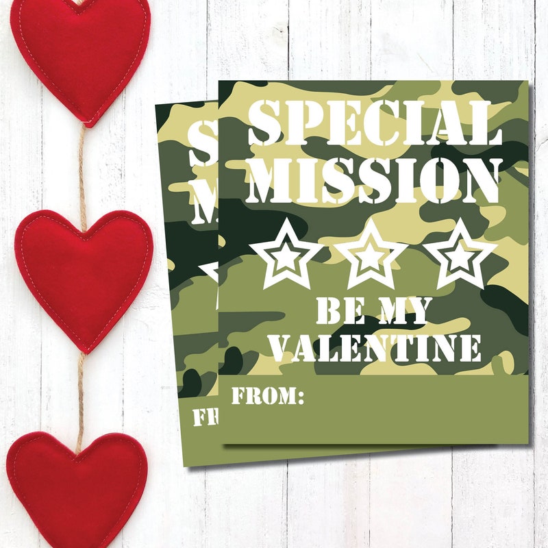 Military Valentine - Etsy