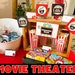 Movie Theater Pretend Play Printable Dramatic Play Preschool - Etsy