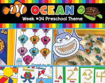 Ocean Preschool Theme - Etsy