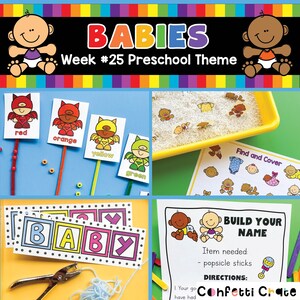 Babies Preschool Curriculum Printable, Homeschool Preschool, Preschool ...