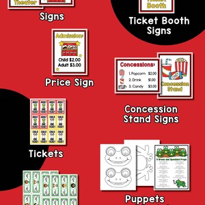 Puppet Theater Pretend Play Printables, Dramatic Play Printables ...