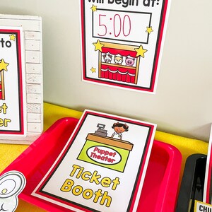 Puppet Theater Pretend Play Printables, Dramatic Play Printables ...