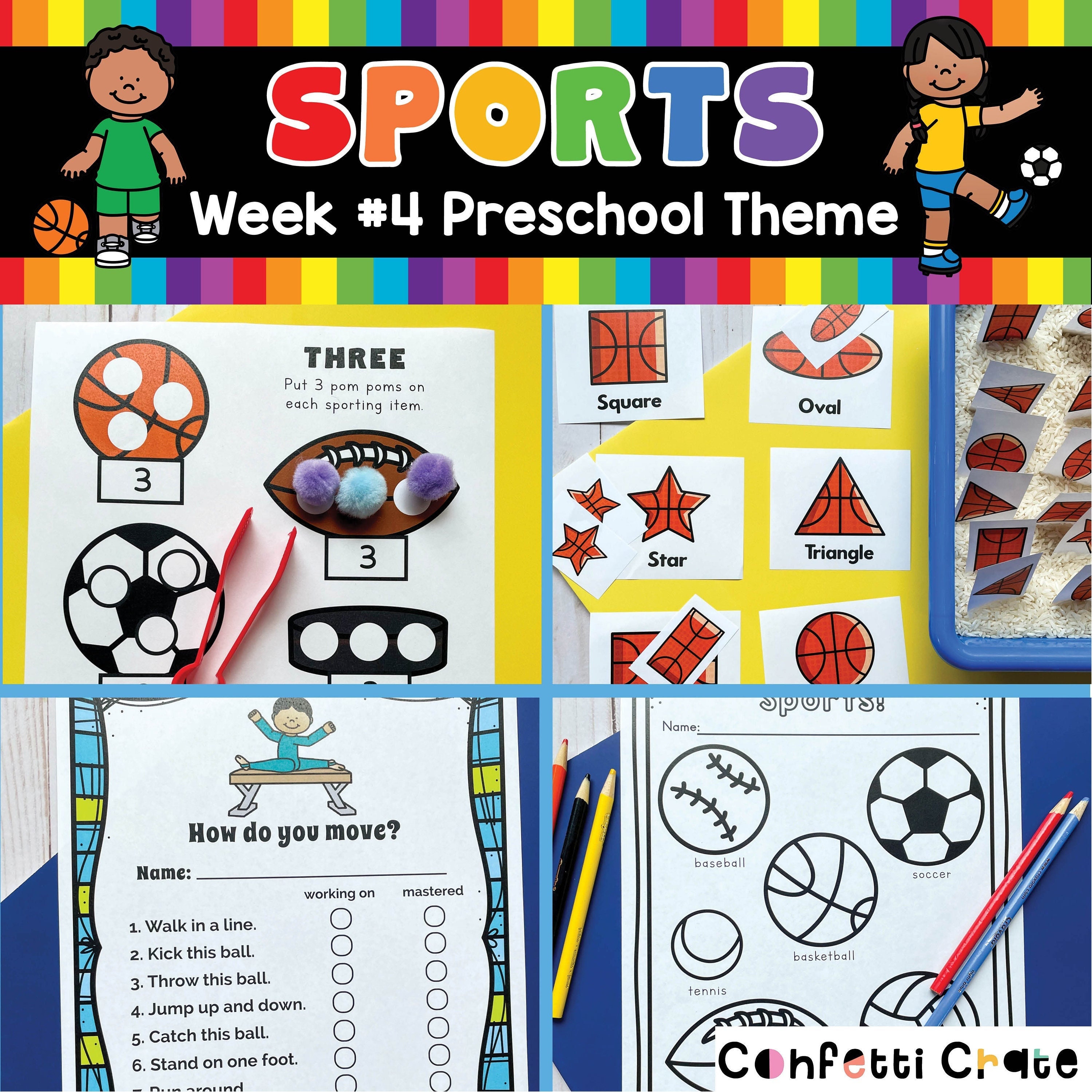 Sports Week Activities For Preschoolers at Spencer Weedon blog