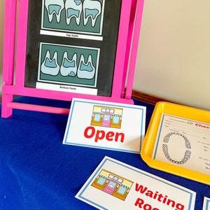 Dentist Pretend Play Printables: Kids Dramatic Play (PDF) - Etsy UK