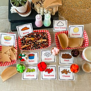 Taco Truck Pretend Play Printables Taco Dramatic Play, Taco Stand ...