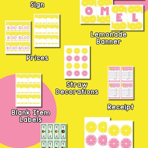 Lemonade Stand Printables, Lemonade Dramatic Play, Summer Activities ...