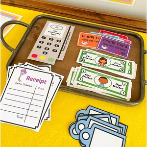 Spring Pretend Play Printables, Kite Shop, Toddler Pretend Play, Summer ...