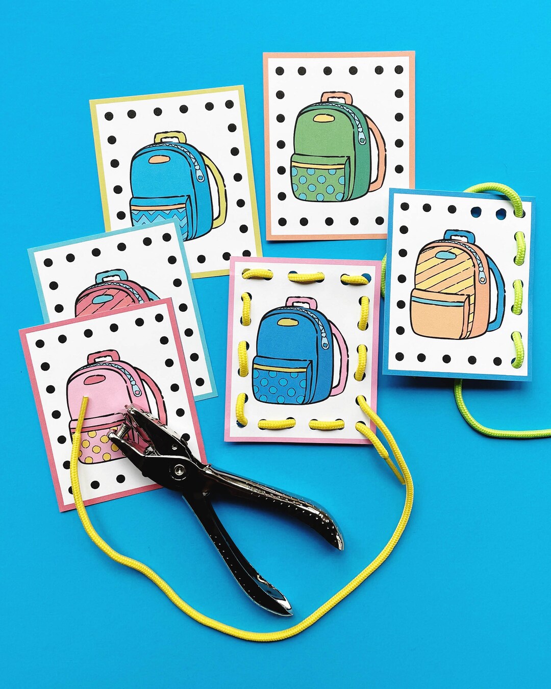 Fine Motor Skills Printables, Preschool Activities, Hole Punch Activity ...