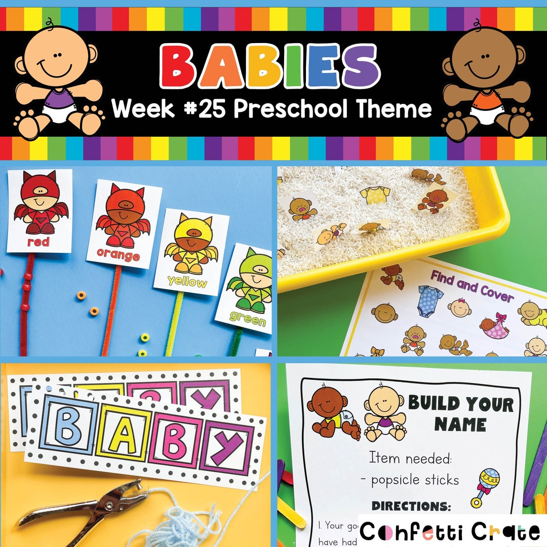 Babies Preschool Curriculum Printable, Homeschool Preschool, Preschool ...