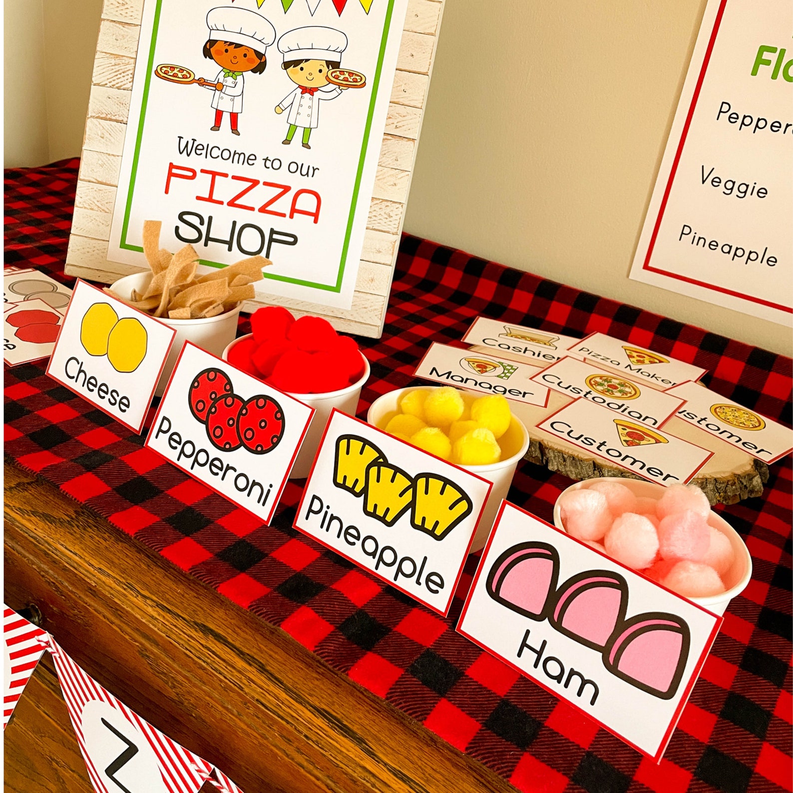 Pizza Pretend Play Printables, Pizza Dramatic Play, Play Money ...