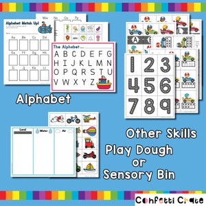 Transportation Preschool Curriculum, Vehicles Activities, Cars Theme ...