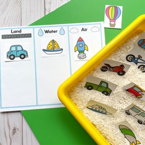 Transportation Preschool Curriculum, Vehicles Activities, Cars Theme ...