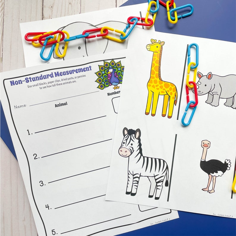 Zoo Preschool Theme Printable Preschool Curriculum - Etsy