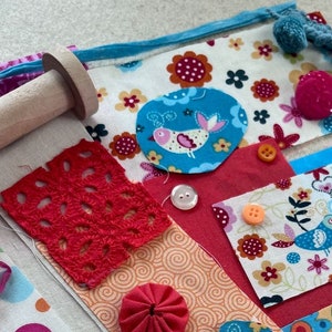 Snippet Spool Bright Birds Slow Stitch Kit Pack Roll Mixed Media ...