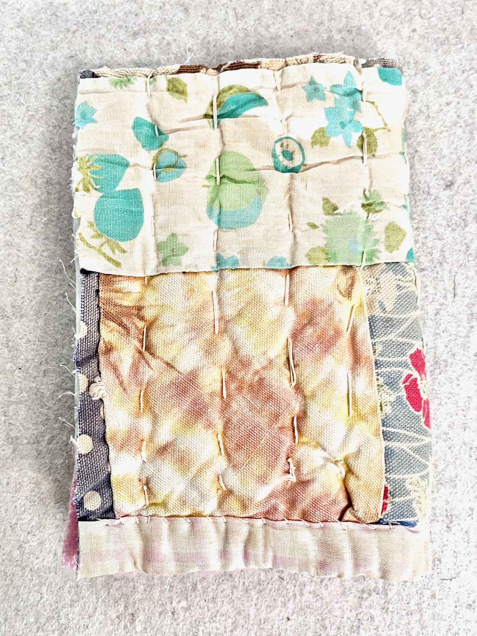 Cutter Quilt Felt Wool Journal for Slow Stitch & Junk Journal Grunge #3 ...