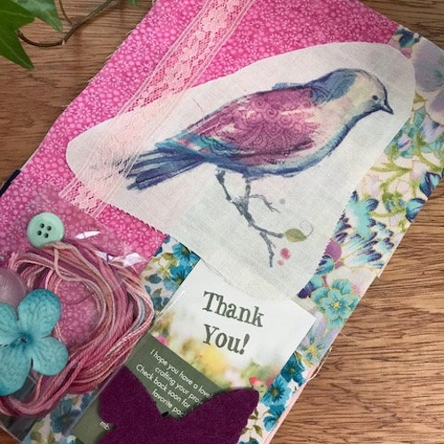 Slow Stitching Kit Poppies - Etsy