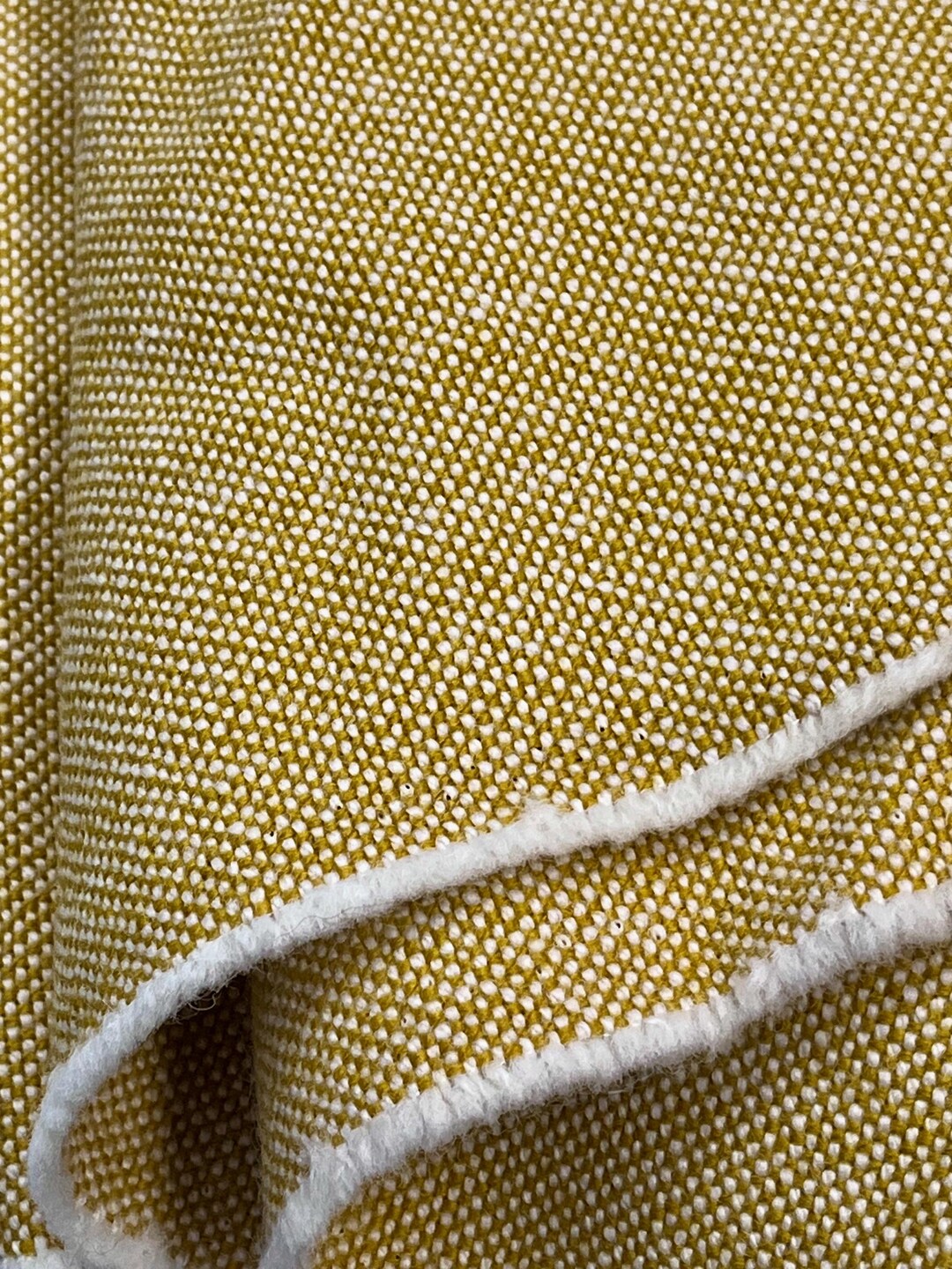 2.5 Yards Wool Hallingdal 407 Kvadrat Fabric Gold Yellow - Etsy