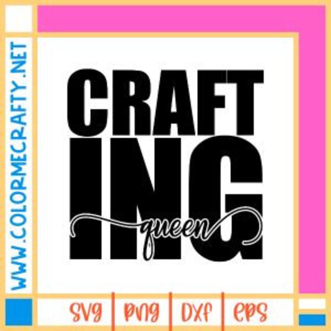 Crafting Queen SVG - Etsy