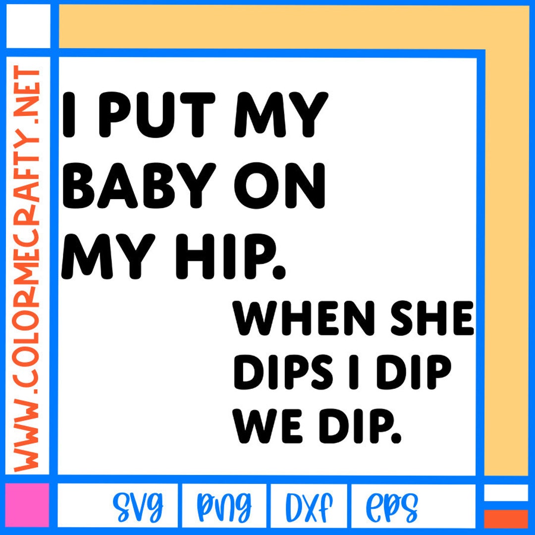 We Dip SVG - Etsy