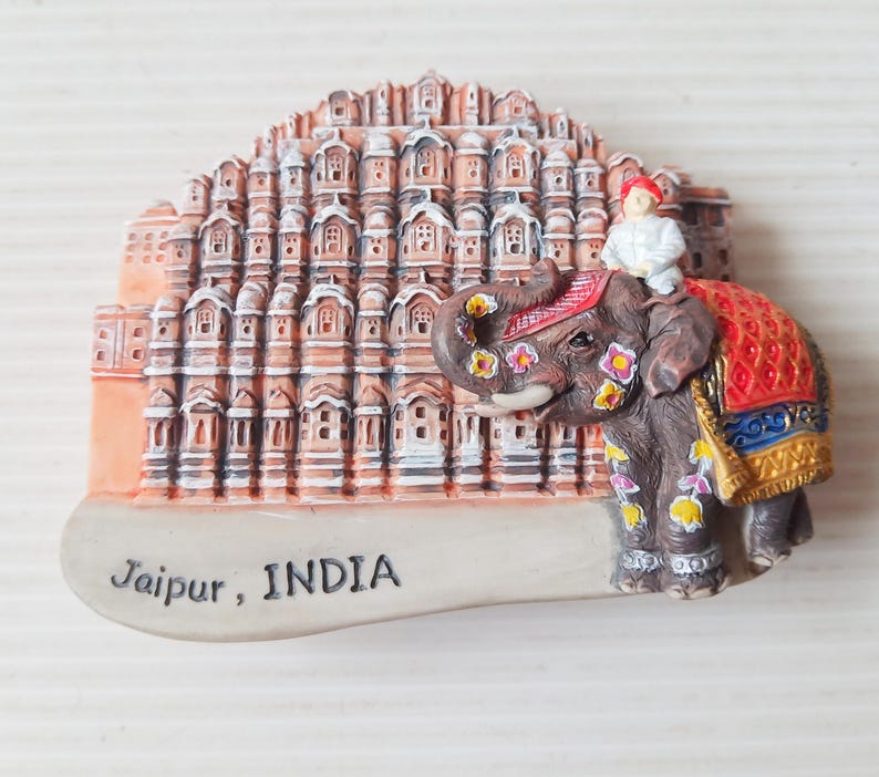 India Landmark Souvenir Magnet Collection Gift for Refrigerator - Etsy