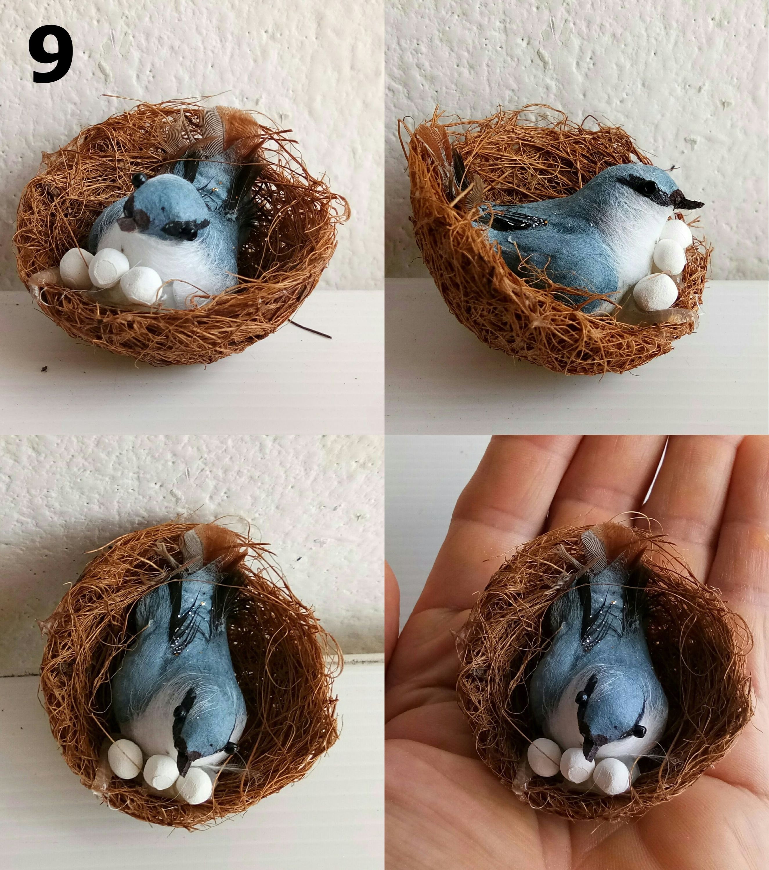 Nature's Masterpiece: Lifelike Bird Replica Handcrafted With Feathers ...