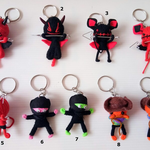 String Voodoo Doll - Etsy