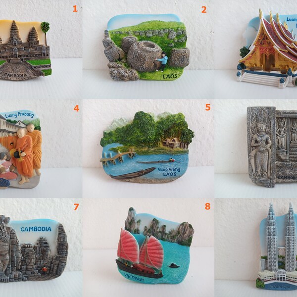 Vietnam Magnets - Etsy