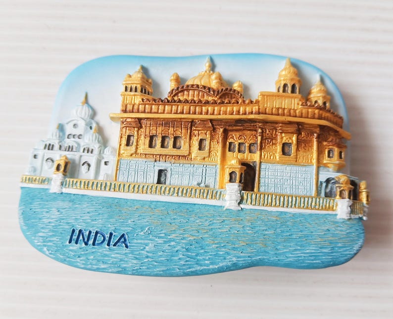 India Landmark Souvenir Magnet Collection Gift for Refrigerator - Etsy